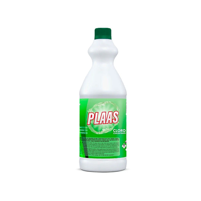 Cloro concentrado Plaas 3% - 1lt – comercializadoradma